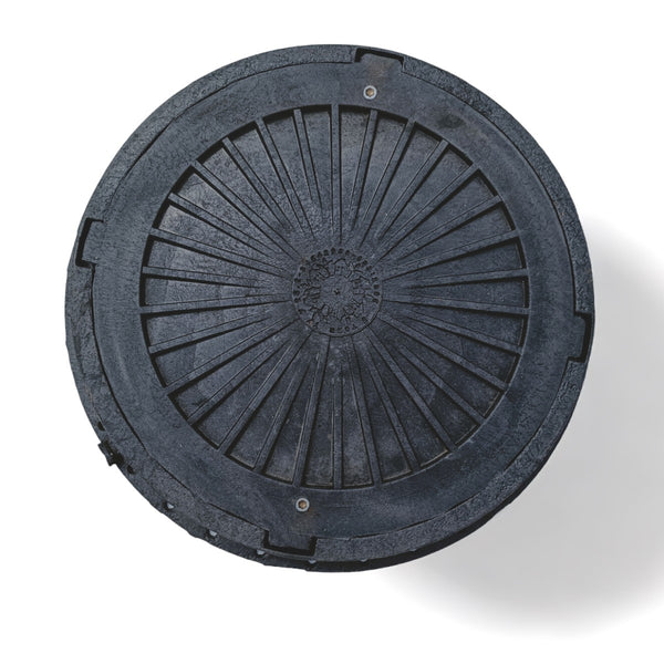 Schachtabdeckung rund 75cm - belastbar bis 5t nutzbar als Gullydeckel ...